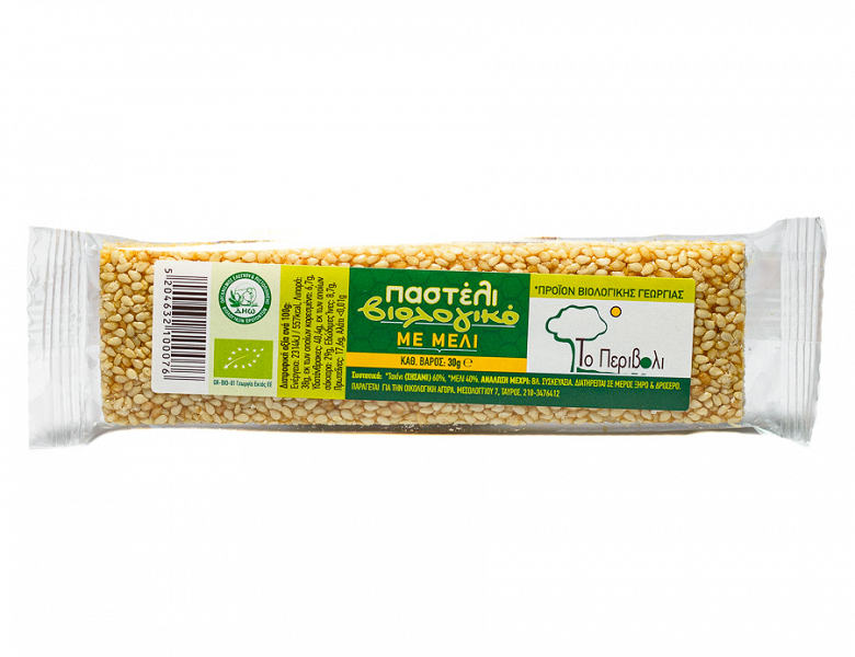 Sesame bar with honey | Biologiko Xorio
