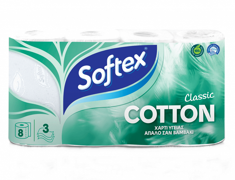 Cotton Classic Sanitary Paper 1pc | Biologiko Xorio